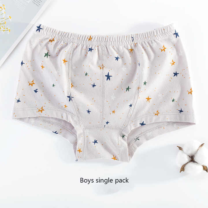 Customized Muslin Tree Summer Children Boy Models Kids Thong Underwear ...