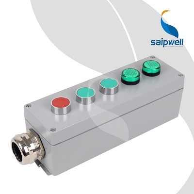Saipwell Waterproof Push Button Switch Control Station Box & Aluminum ...
