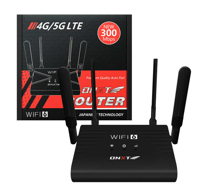 DNXT CPE907-L Portable Router Modem Wifi 4 Antennas 300Mbps Wifi 4G ...