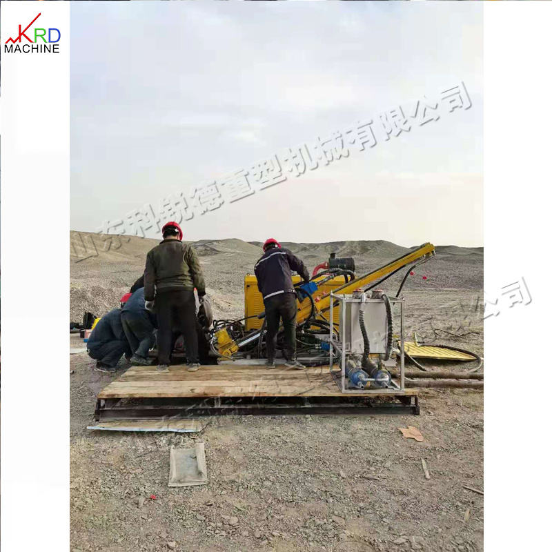 High Efficiency Pneumatic Drilling Machine Hard Rock Borehole Drilling ...
