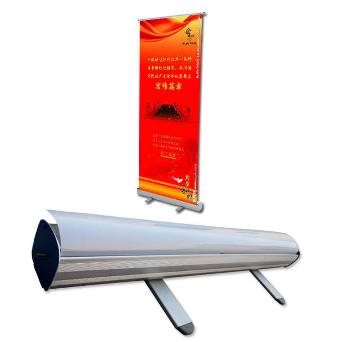 Factory Price portable roll up banner stand display retractable pull up ...