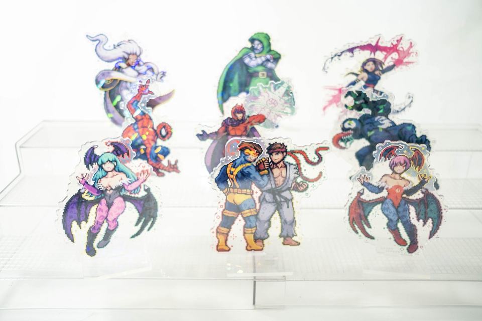 OEM Odm Anime Mvc Pixel Art Art Acrylic Standees Double Sided Cracked ...