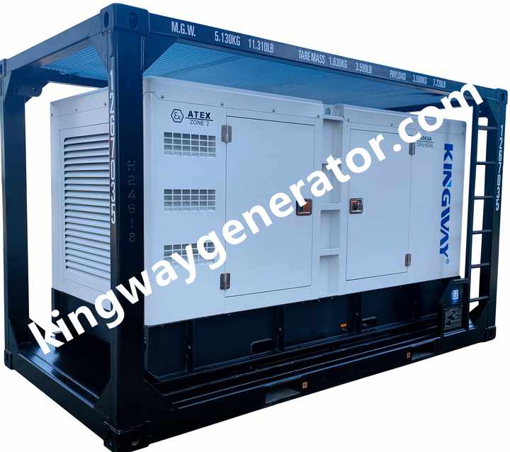 100KVA Zone II Explosion Proof Silent Generator for Offshore