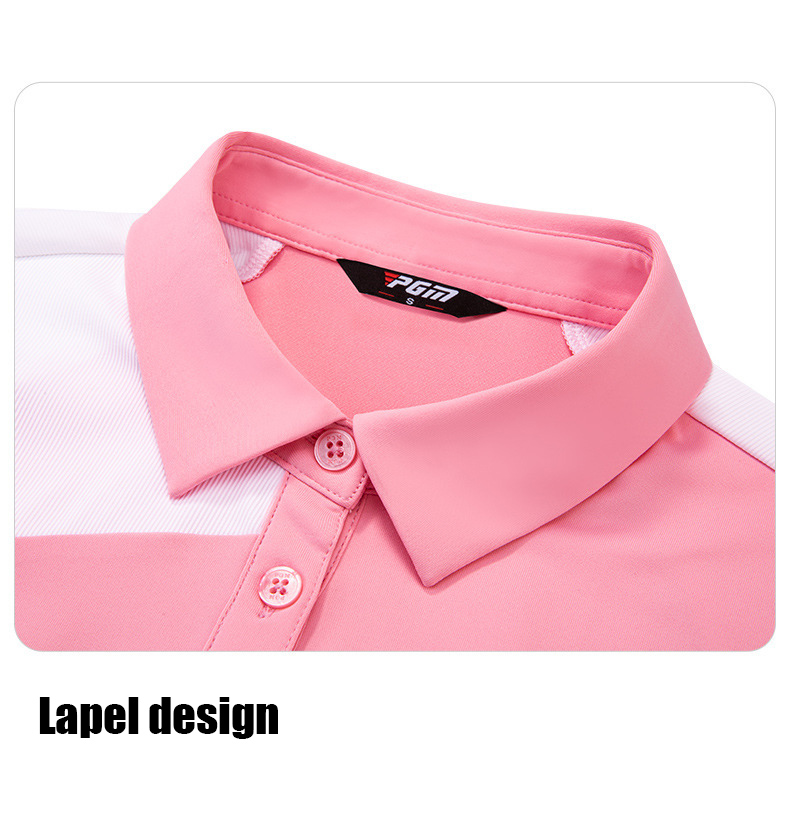 PGM YF477 custom ladies bulk polo golf shirts women odm golf polos-企业官网