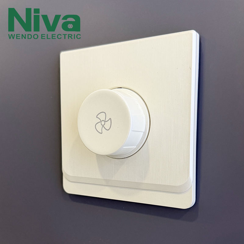 Niva Wall Switches and Sockets UK Standard 1 Gang Electric Light Switch ...