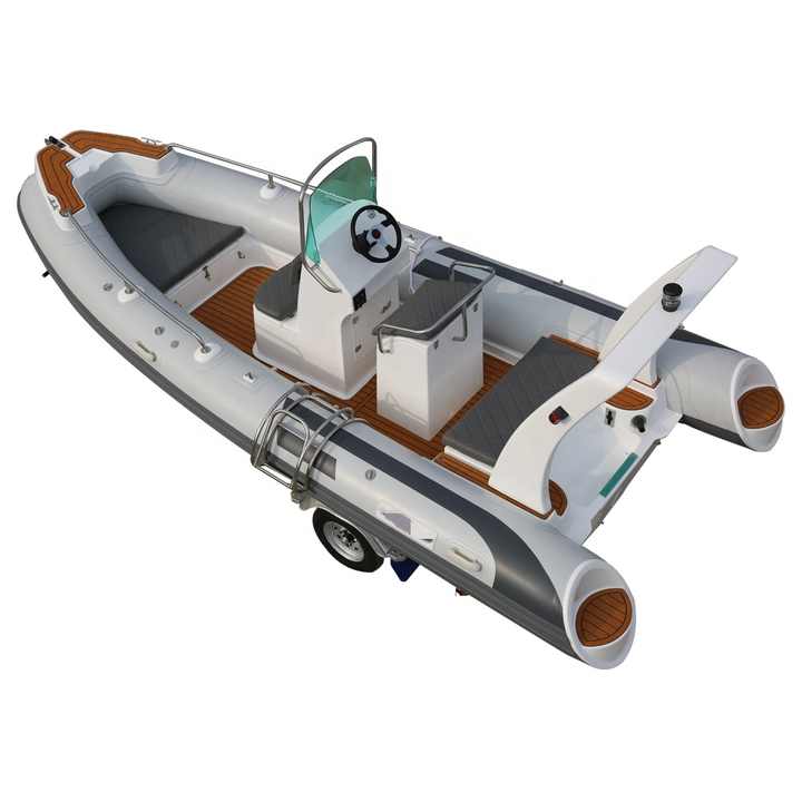 CE Certified 17ft Sport RIB Boat with 85hp Motor for Fishing
