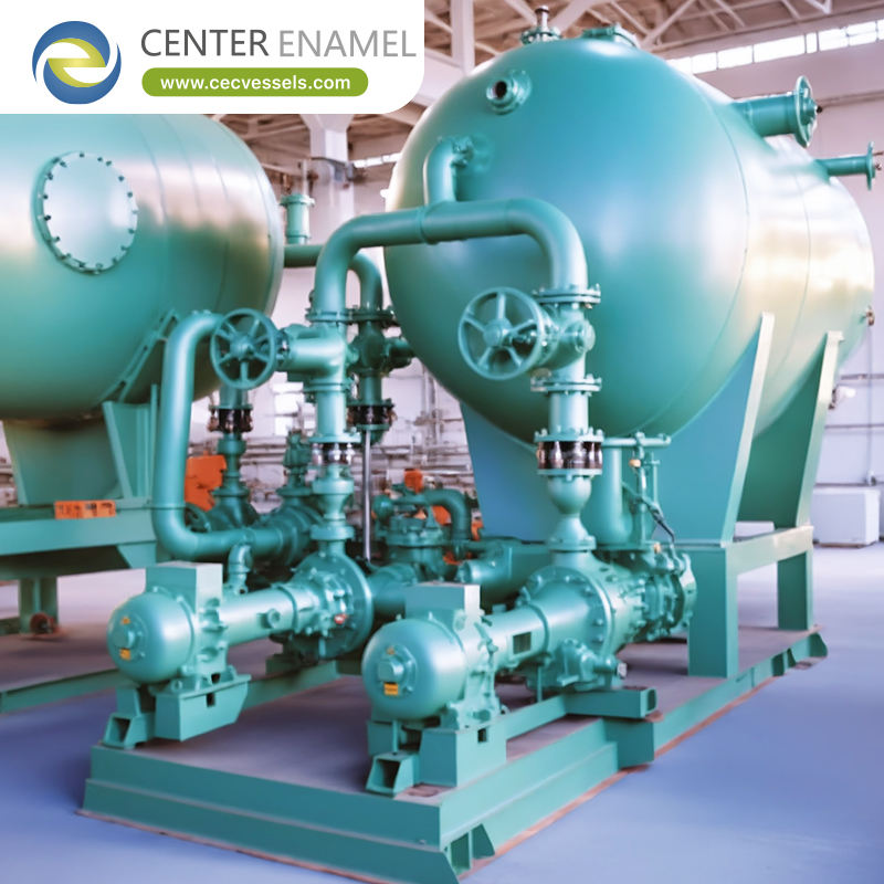 Industrial Cooling Water Storage Vessel Pressure Vessel with Heat ...