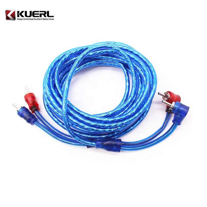 Special preis blau 4.5M 5M verstarker audio linie 100 reinem kupfer hohe qualitat auto audio RCA kabel