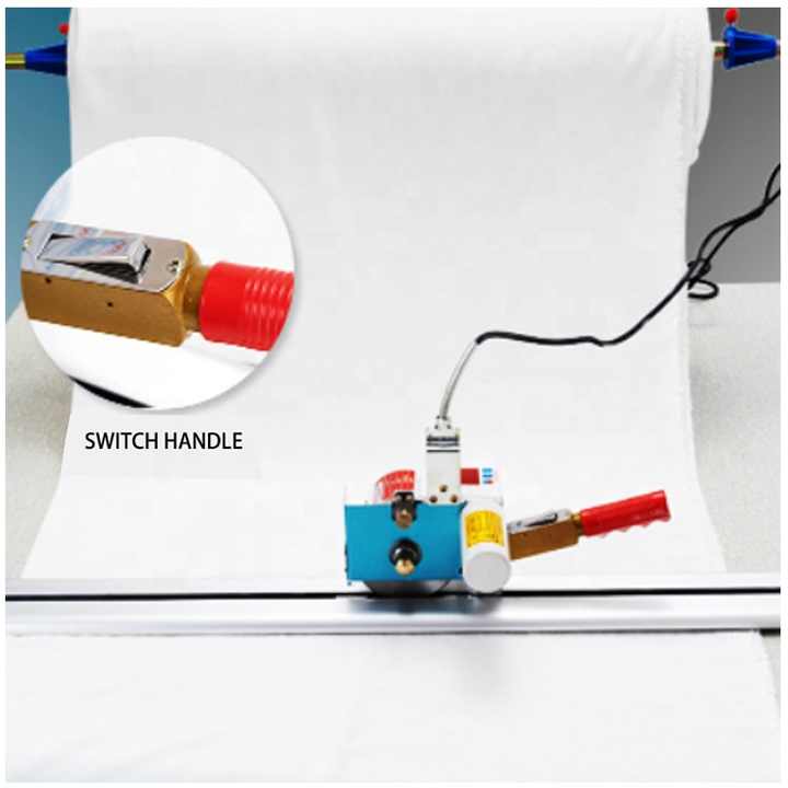 High Performance Round Knife Rail-Mounted Cloth End Cutter