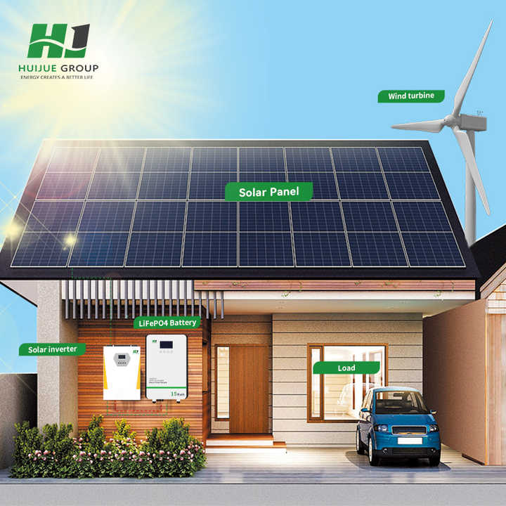 Hybrid Solar Energy Storage System Photovoltaic Panel Kit 5Kw 8Kw 10Kw 12Kw 20Kw Off Grid ...
