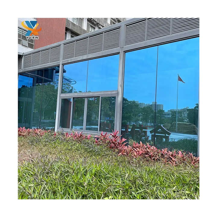 One Side Silver 99%UV Rejection Heat Control Building Window Film Sun ...