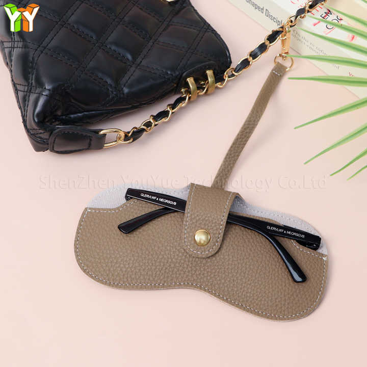 PU Leather Sunglasses Case - Stylish & Durable Protection