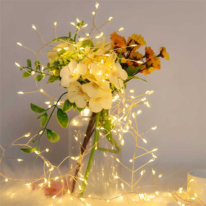Multicolor Led Fairy String Firecracker Light Copper Wire String Light ...