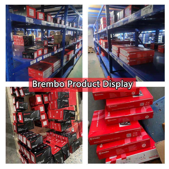 Original Genuine for Brembo Ceramic Rear Brake Pads P85124N D1761 8996 ...