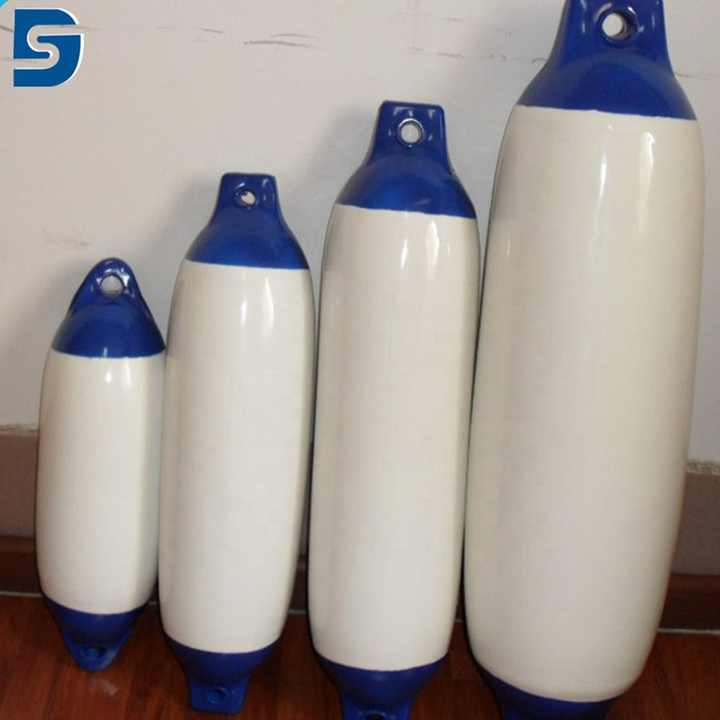 ISO Standard PVC Boat Fender Polyform for Yacht Black Blue White Pure ...