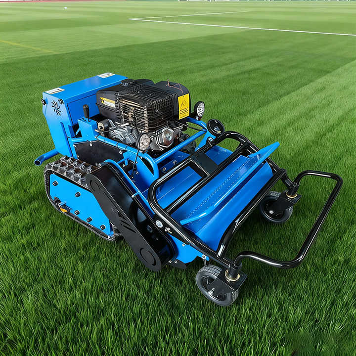 radio Mowers Tracked All Terrain Remote Control Robot Mowing Machine ...