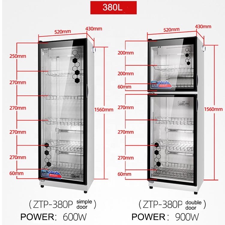 High Temperature Kitchen Tool Disinfection Cabinet