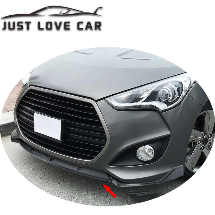 JUSTLOVECAR FRONT BUMPER SPOILER FOR 2012-2017 HYUNDAI VELOSTER