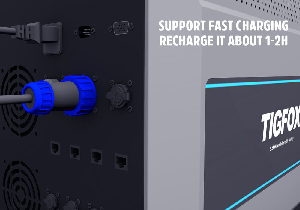 Tigfox 11kw 10240wh DIY All in One Portable Stackable Battery Includes ...