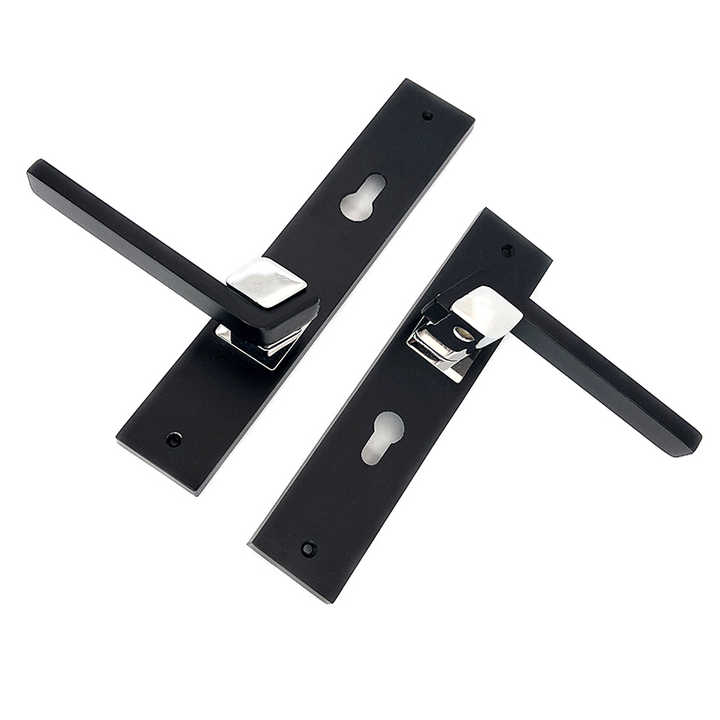 European Door Handle with Key Lock for Home Interior Door BIG SIZE ...