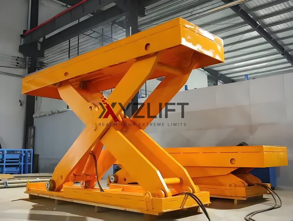 XYZLIFT Heavy Duty Fixed Scissor Lift Safe Lifting Platform Scissor ...