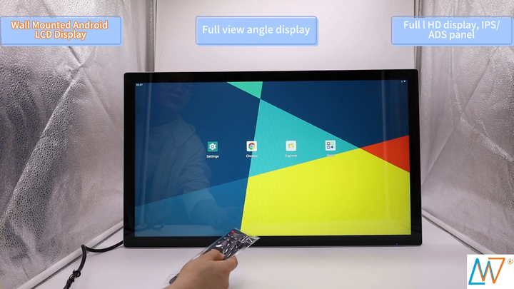 Android Pc or Linux System Wall Mounted 24 27 32 Inch Usb Lcd Touch ...