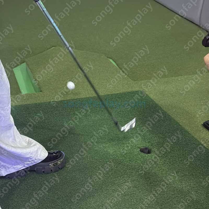 Golf Simulator Indoor Interactive Projection System 1280x720 Optical ...