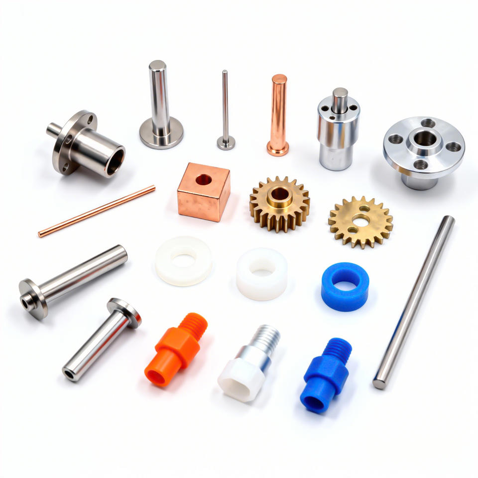 CNC Machining Custom Components Aluminum Plastic Steel High Accuracy ...