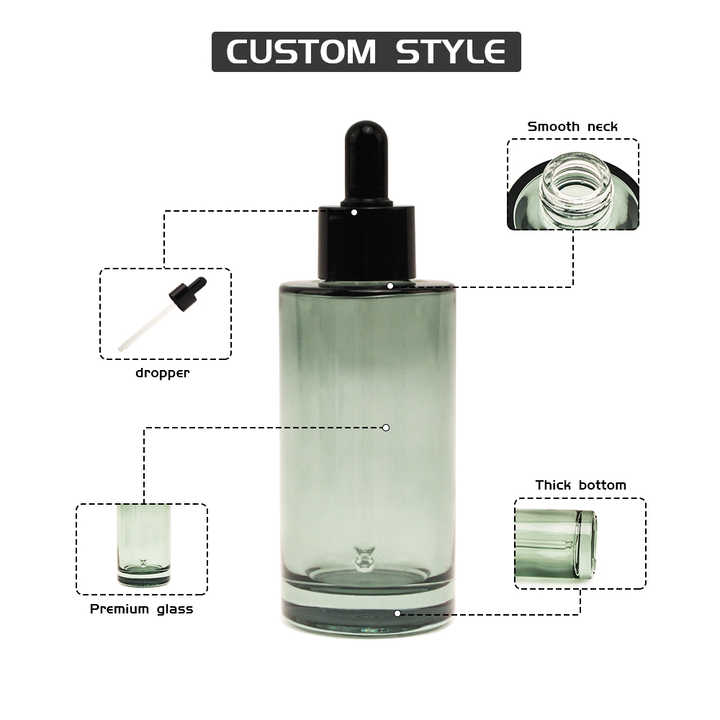 Essential Oil Glass Bottle - 30ml Cosmetic Skin Care Container