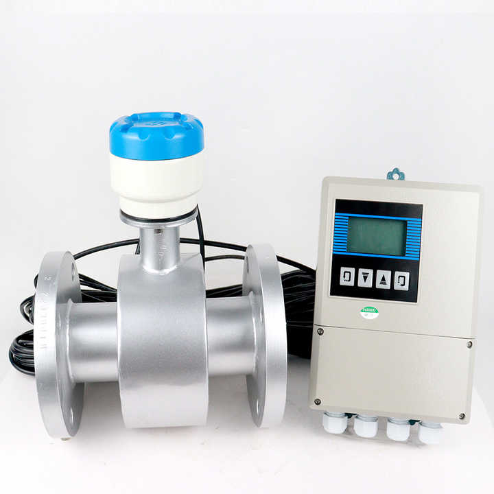 DN80 Electromagnetic Flowmeter Water Medical Liquids Pipe Separate Body ...