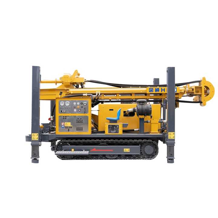 Model HW7/350 Drill Depth 700m Deep Water Well Drilling Rig Machine Price