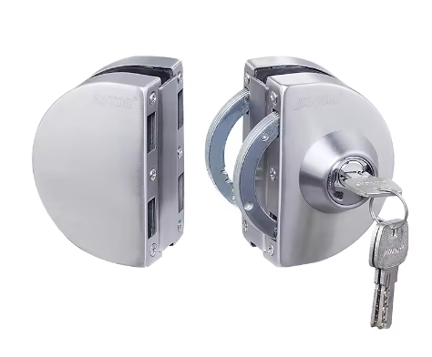 Secure Your Glass Doors with Stainless Steel Clamps