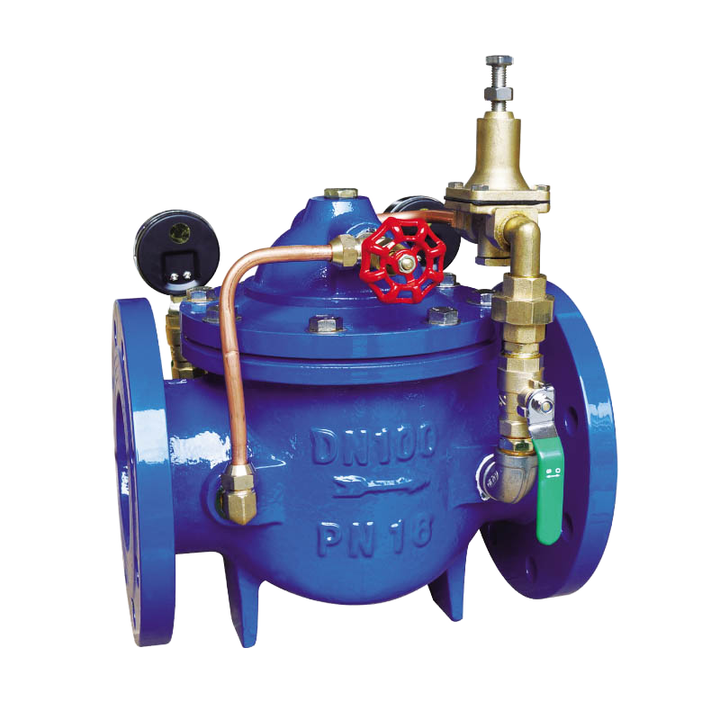 Dn25 Flange Type Pressure Reduction Valve for Water and Non Corrosion ...