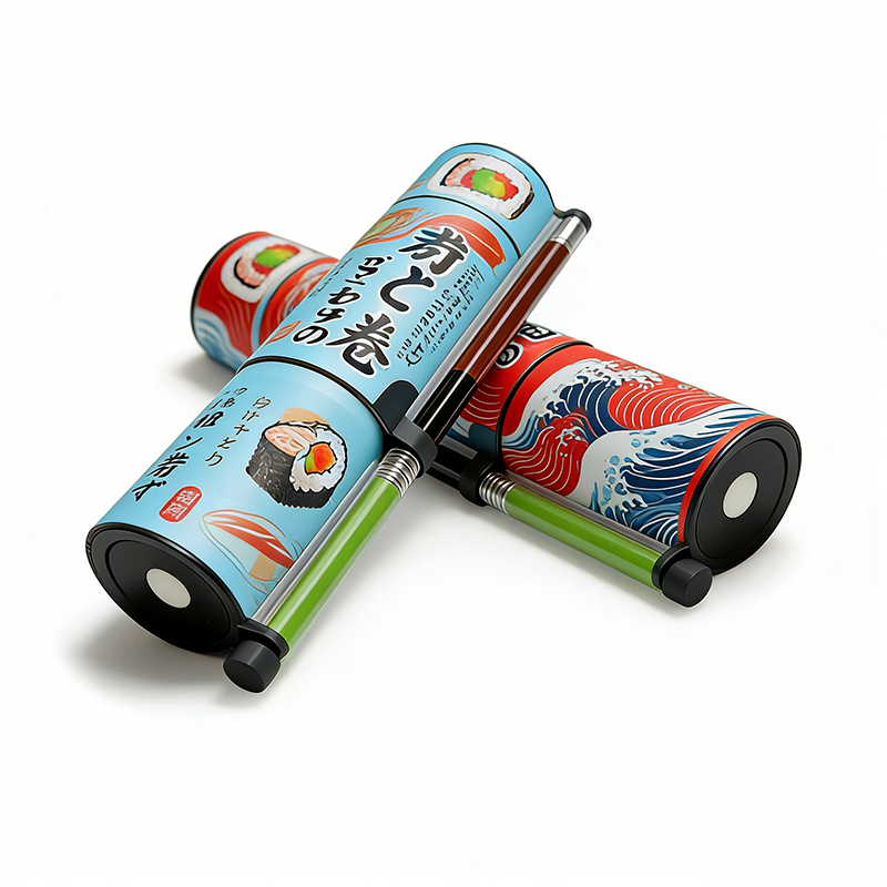 Custom Push Pop Sushi Packaging - Recyclable & Customizable