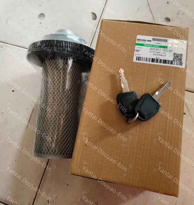 Original Doosan Parts SD200N Wheel Loader Filter Element Fuel Filter ...