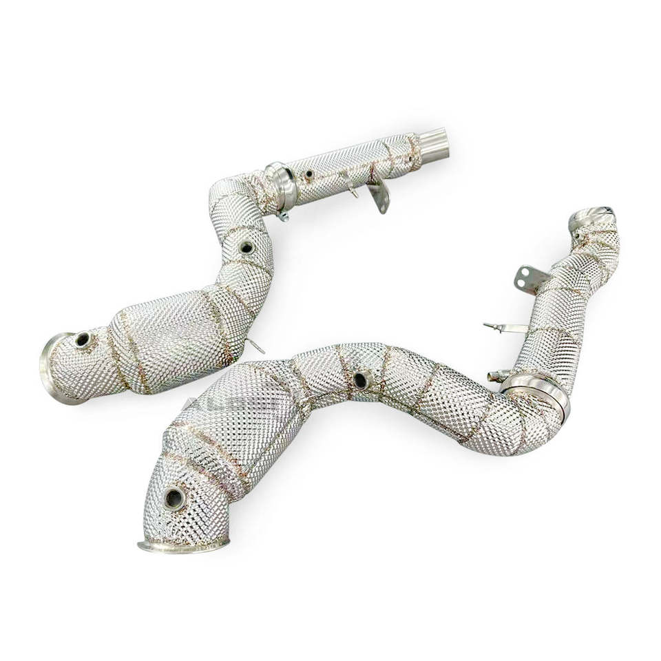 Sonicdiy Performance Heat Shielded Downpipe for Mercedes AMG GLE63 W167 ...