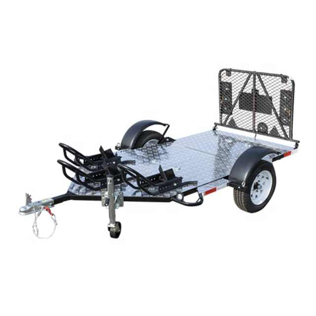 UTV ATV off Road Travel Utility Folding Motorcycle Trailer for Car ...