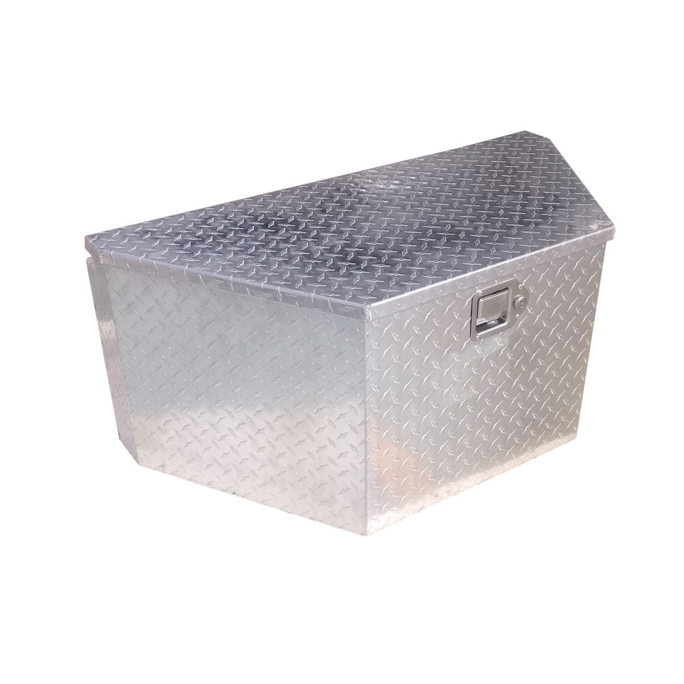 Water Proof Aluminium Drawbar Tool Storage Box for Trailers - Durable ...