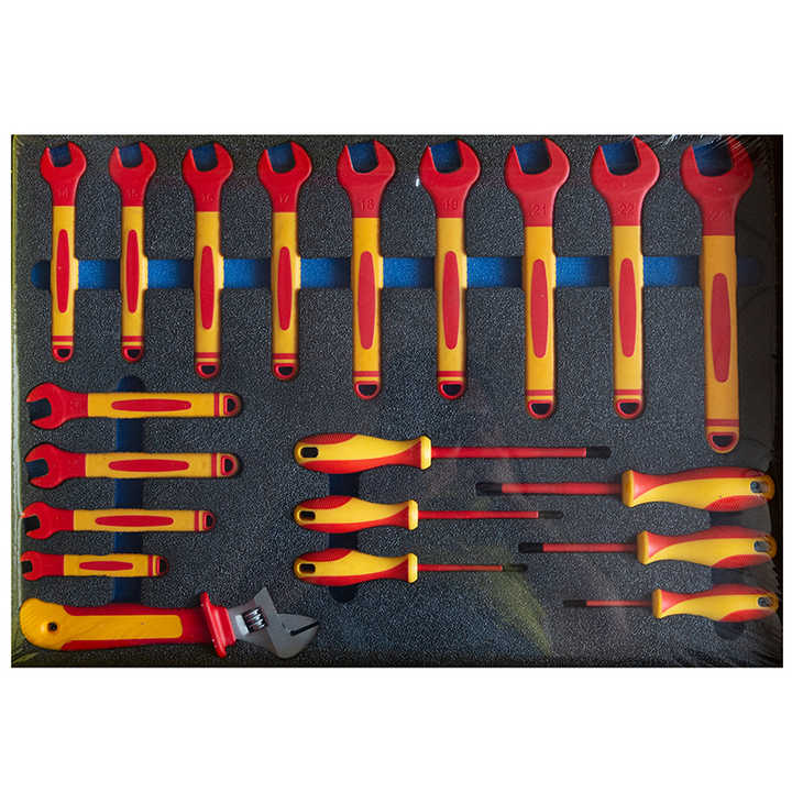 WEDO VDE Insulated Hand Tools Set-13pcs with Electric Wrench