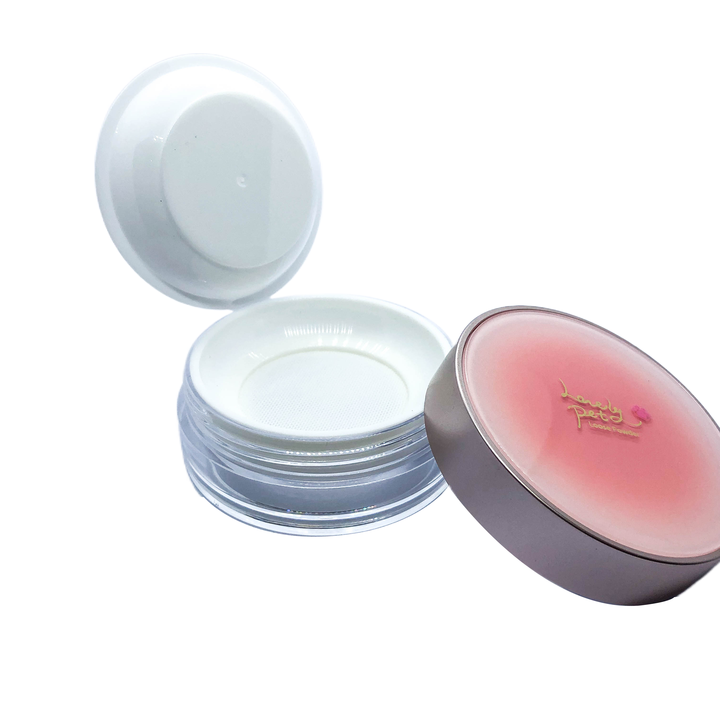 Handmade 5g round Clear Plastic Makeup Compactic Container Cosmetic ...