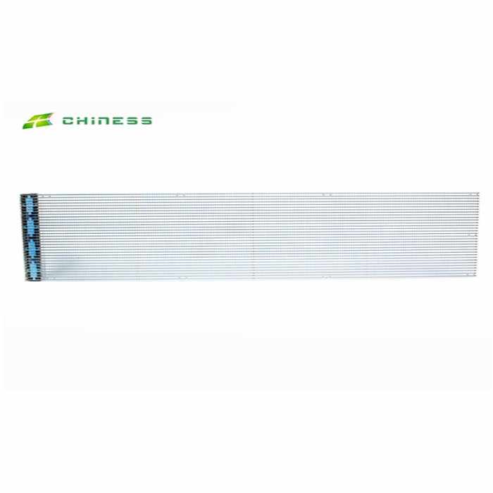 Cns-p10 Flexible Adhesive Transparent Led Display Film For Digital ...