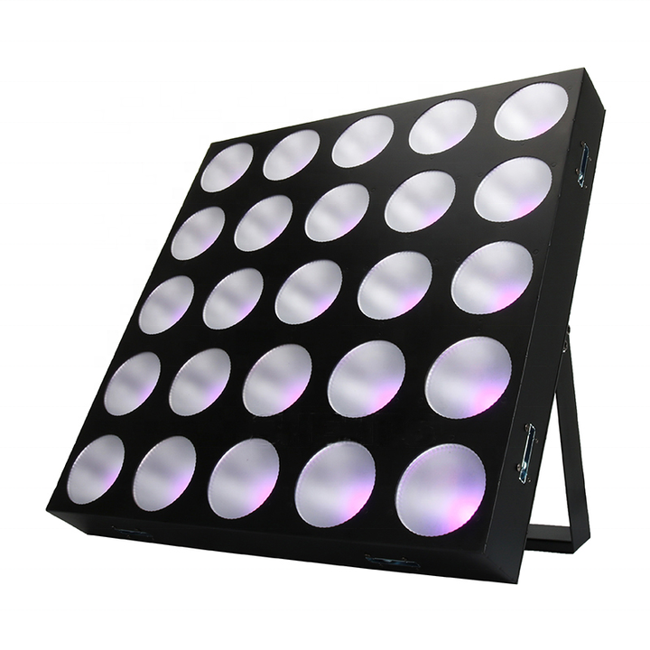 5x5 Led Matrix Disco Dj Lights 25*10W RGBW 4IN1 LED Blinder DMX512 Wall ...