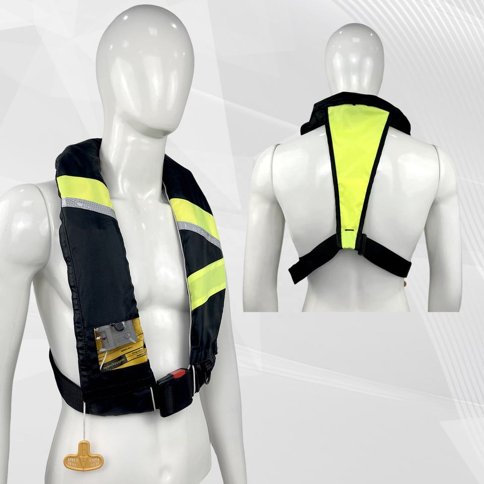 150N Inflatable PFD Life Jackets for Adults US Coast Guard Approved ...