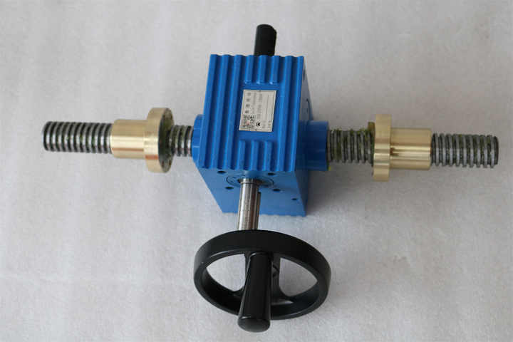 Lude Horizontal Push-pull Double Nut Motion Worm Gear Screw Jack ...