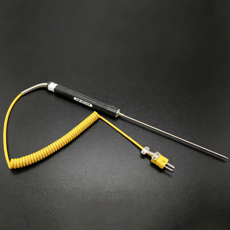 81539 Sharp Tip K Type Thermocouple Handle Temperature Sensor Probe ...