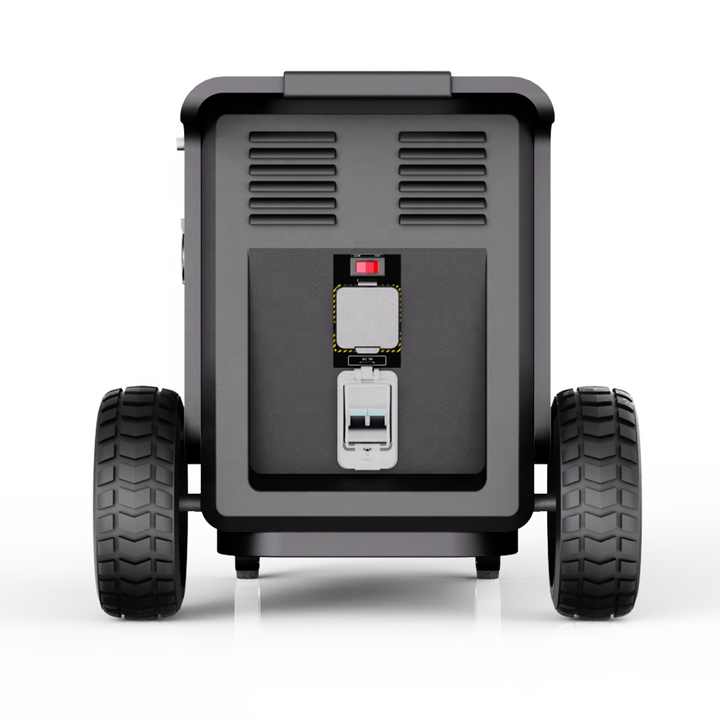 W5 5000W 5040Wh Waterproof Portable Power Station Solar Generator ...