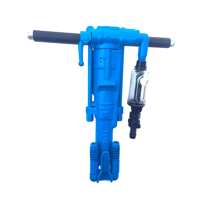 Hand Rock Drill Hand-Held Air Leg Rock Drill Hammer Penumatic Drill ...