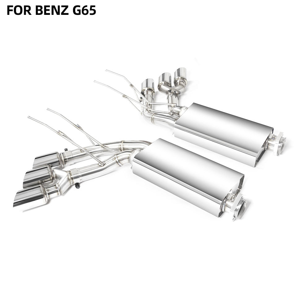 Performance Exhaust Muffler Valvetronic Exhaust System for Mercedes ...