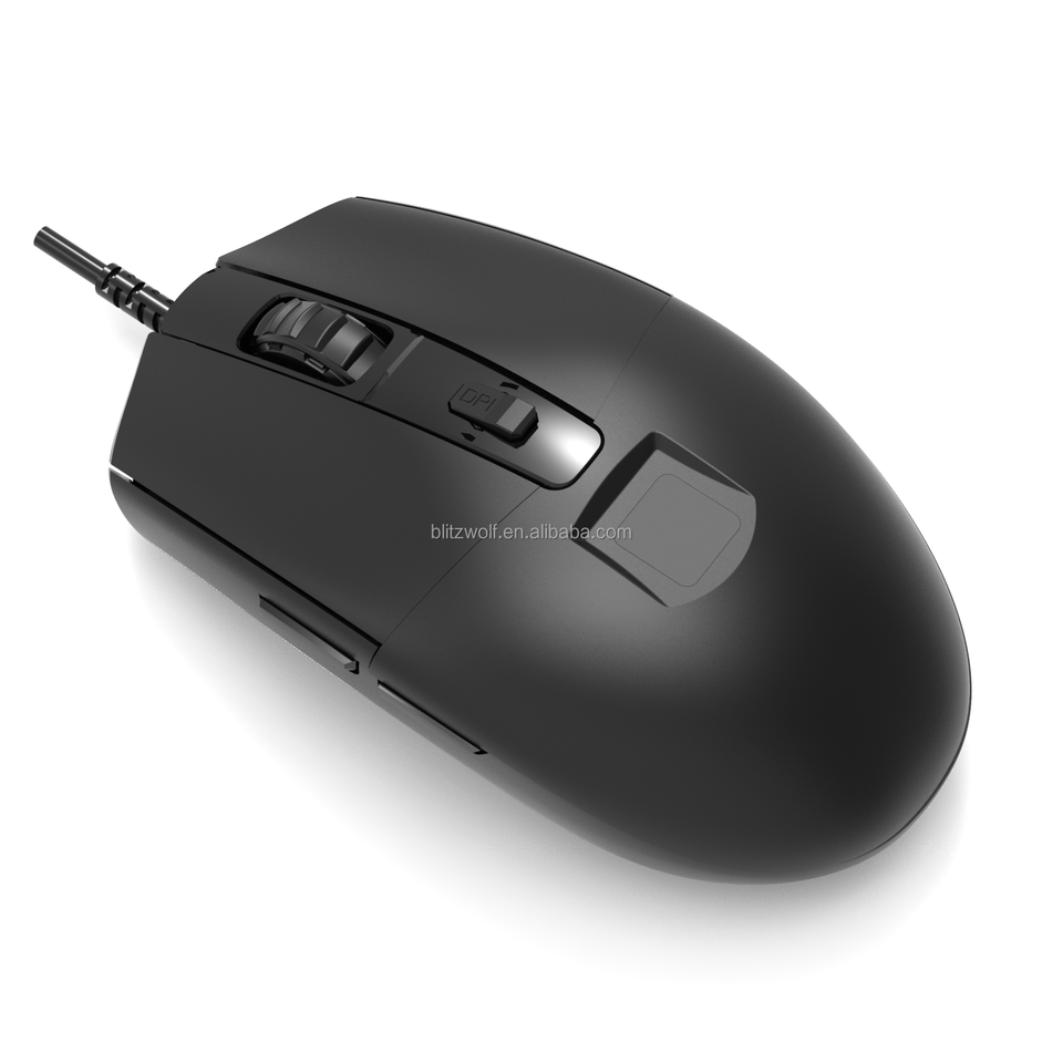Cheap Price Optical Biometric Fingerprint Mouse USB Ergonomic Design ...