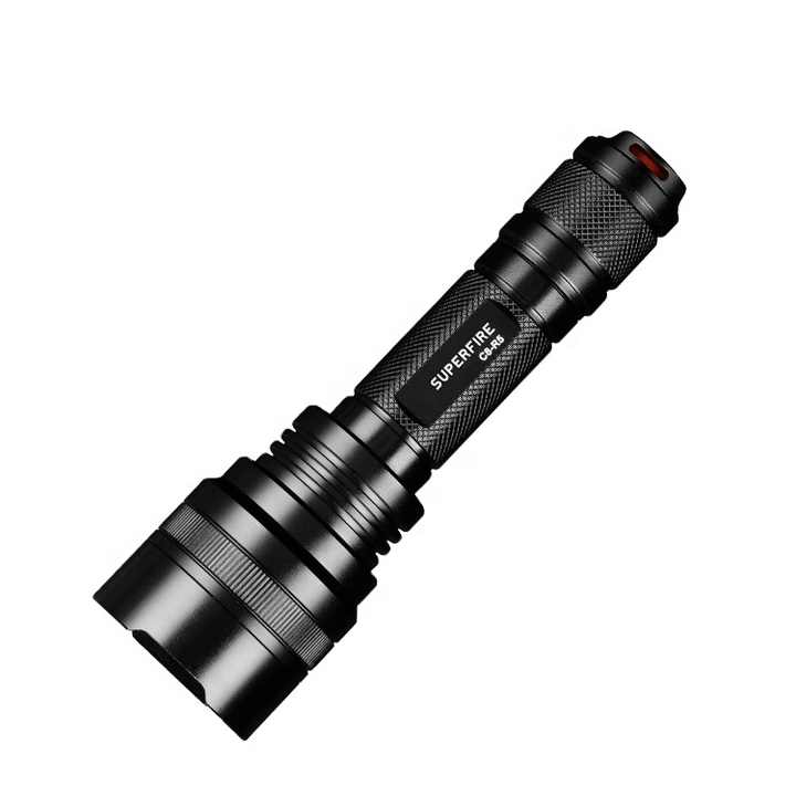 C8-R5 High Brightness Flashlight - Waterproof & Rechargeable
